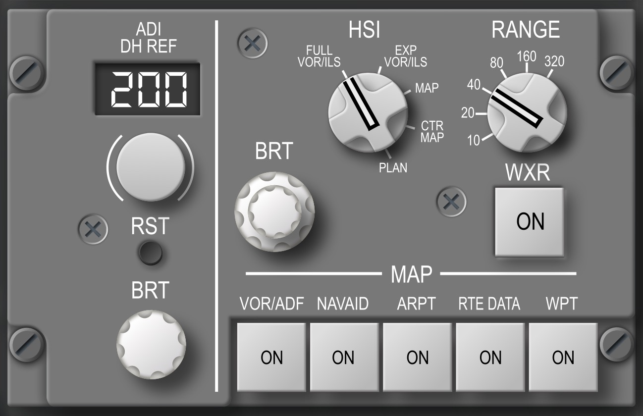 Boeing B737 Flight Deck Cockpit Training Posters by Flightvectors ...