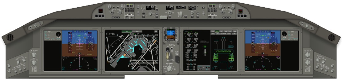Boeing B787 Flight Deck Cockpit Training Posters by Flightvectors ...